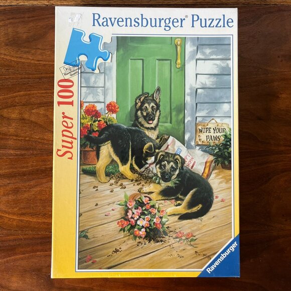 Ravensburger | Games | Ravensburger Super 0 Puzzle Wipe Your Paws ...